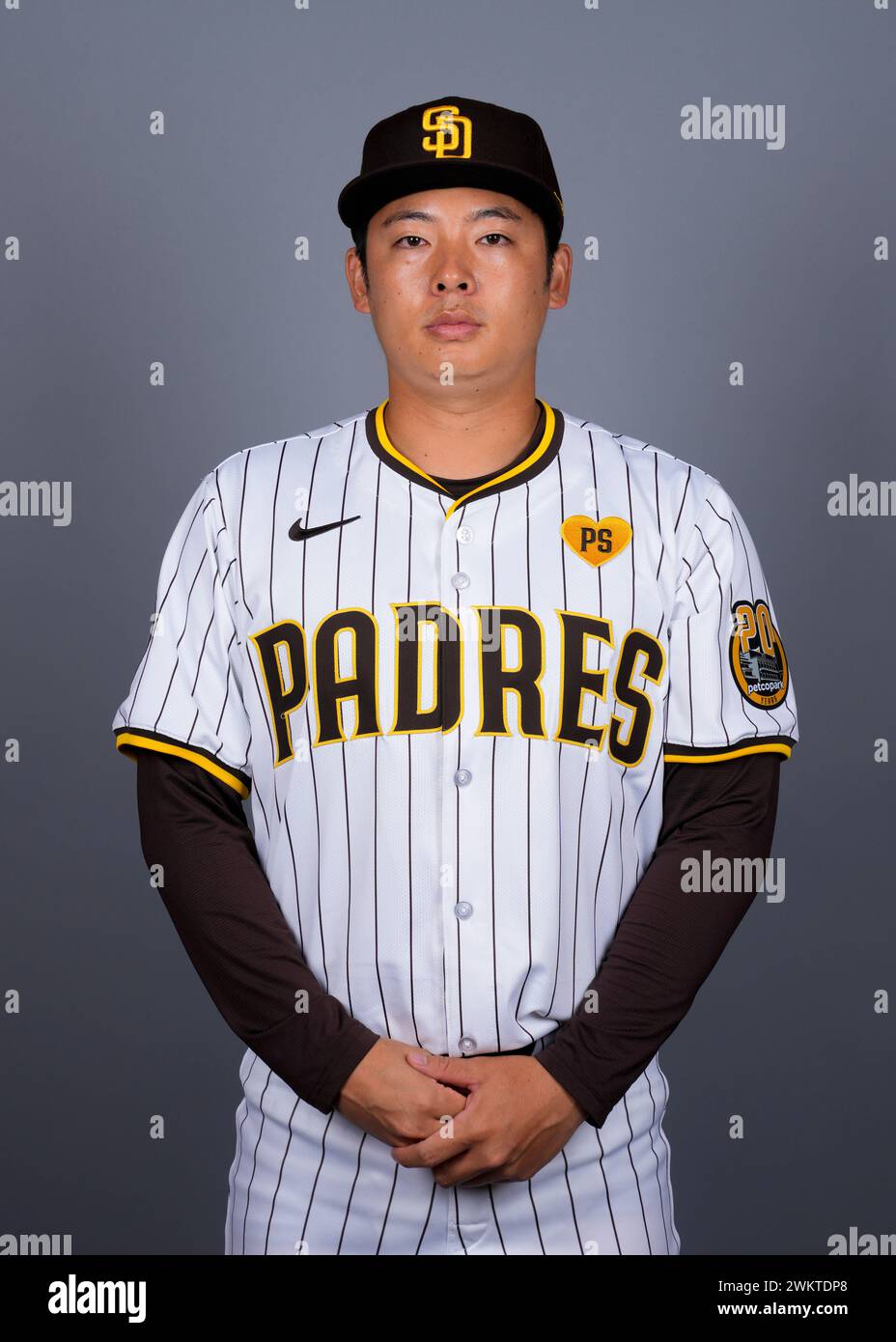 This is a 2024 photo of pitcher Yuki Matsui of the San Diego Padres ...
