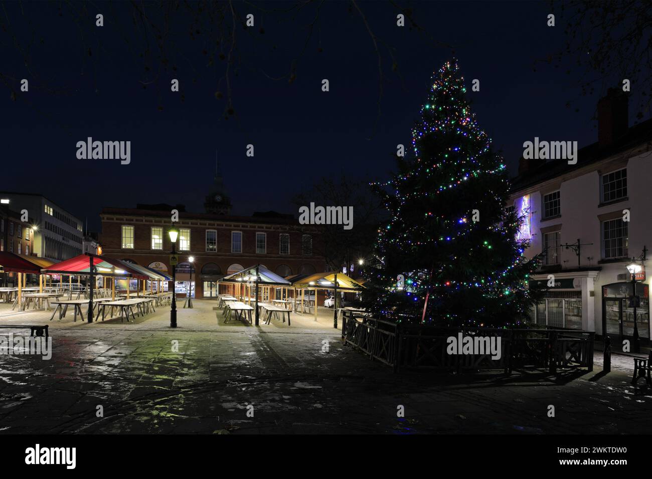 Christmas lights chesterfield hi-res stock photography and images - Alamy