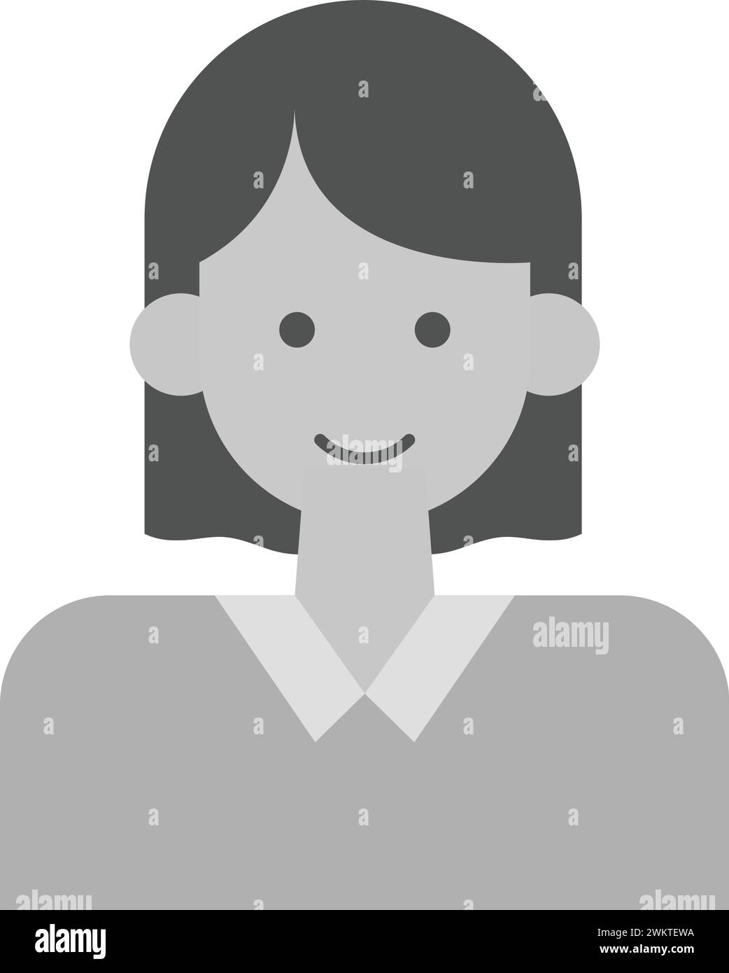 Female Student icon vector image Stock Vector Image & Art - Alamy