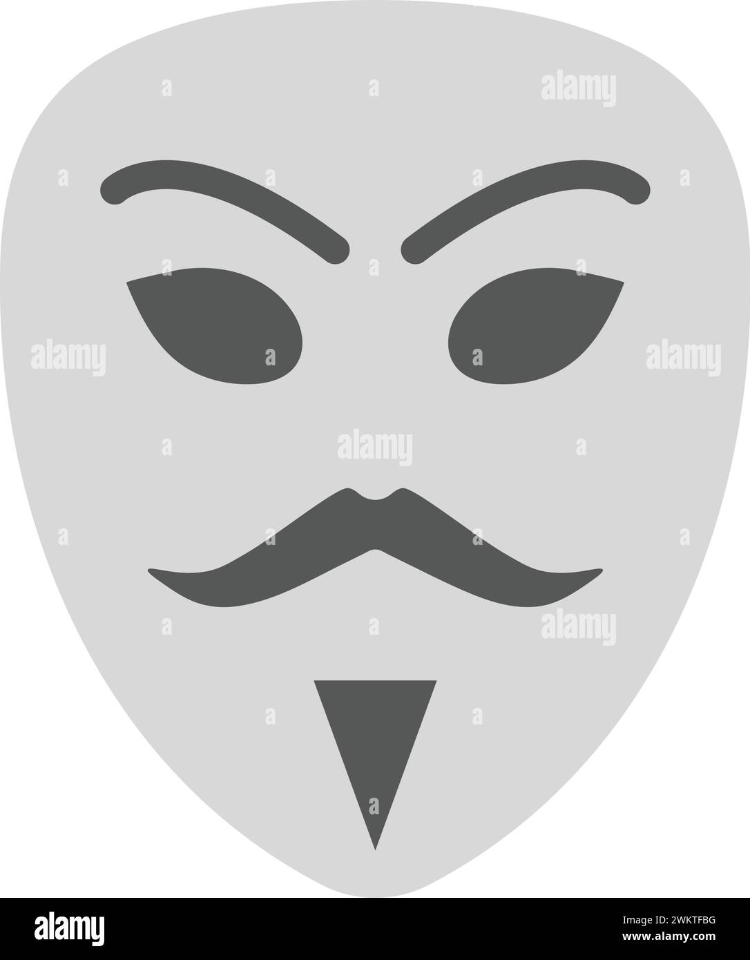 Hacker Mask icon vector image Stock Vector Image & Art - Alamy