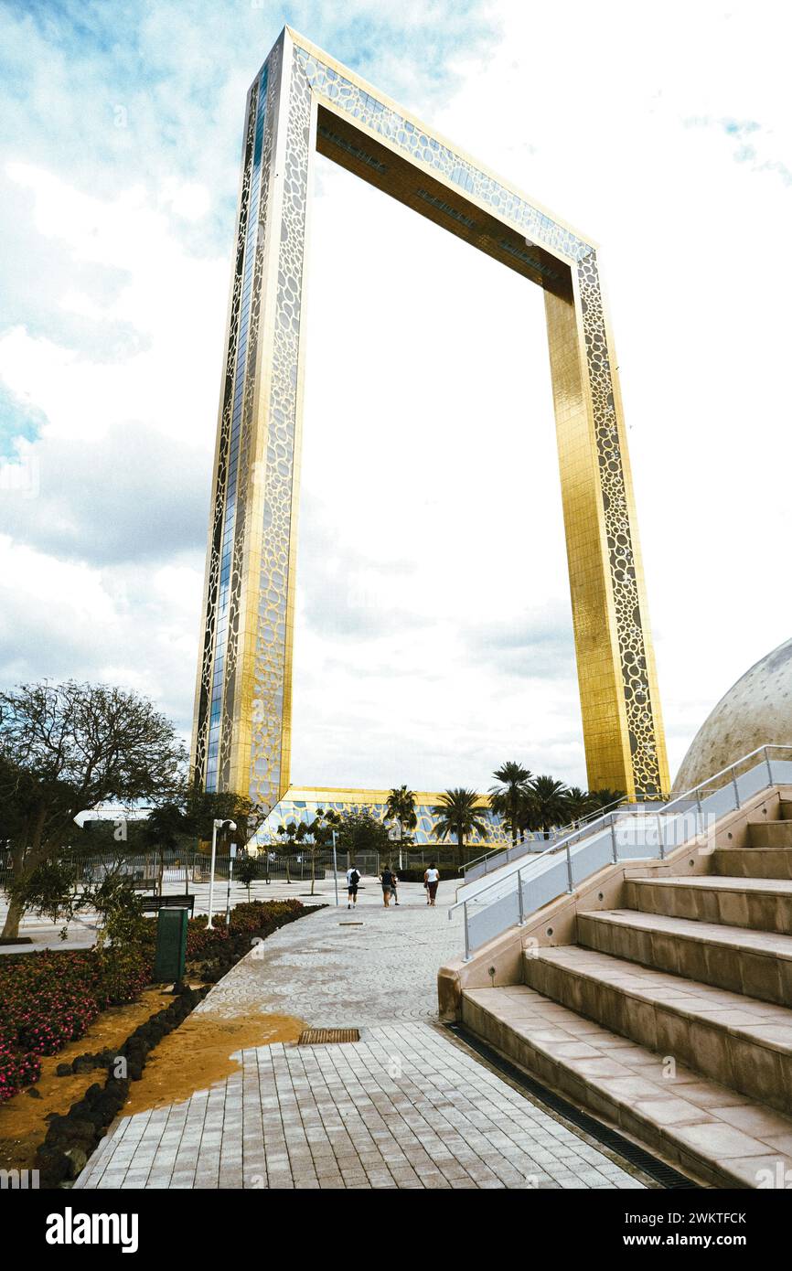 The Frame building in Dubai Stock Photo - Alamy