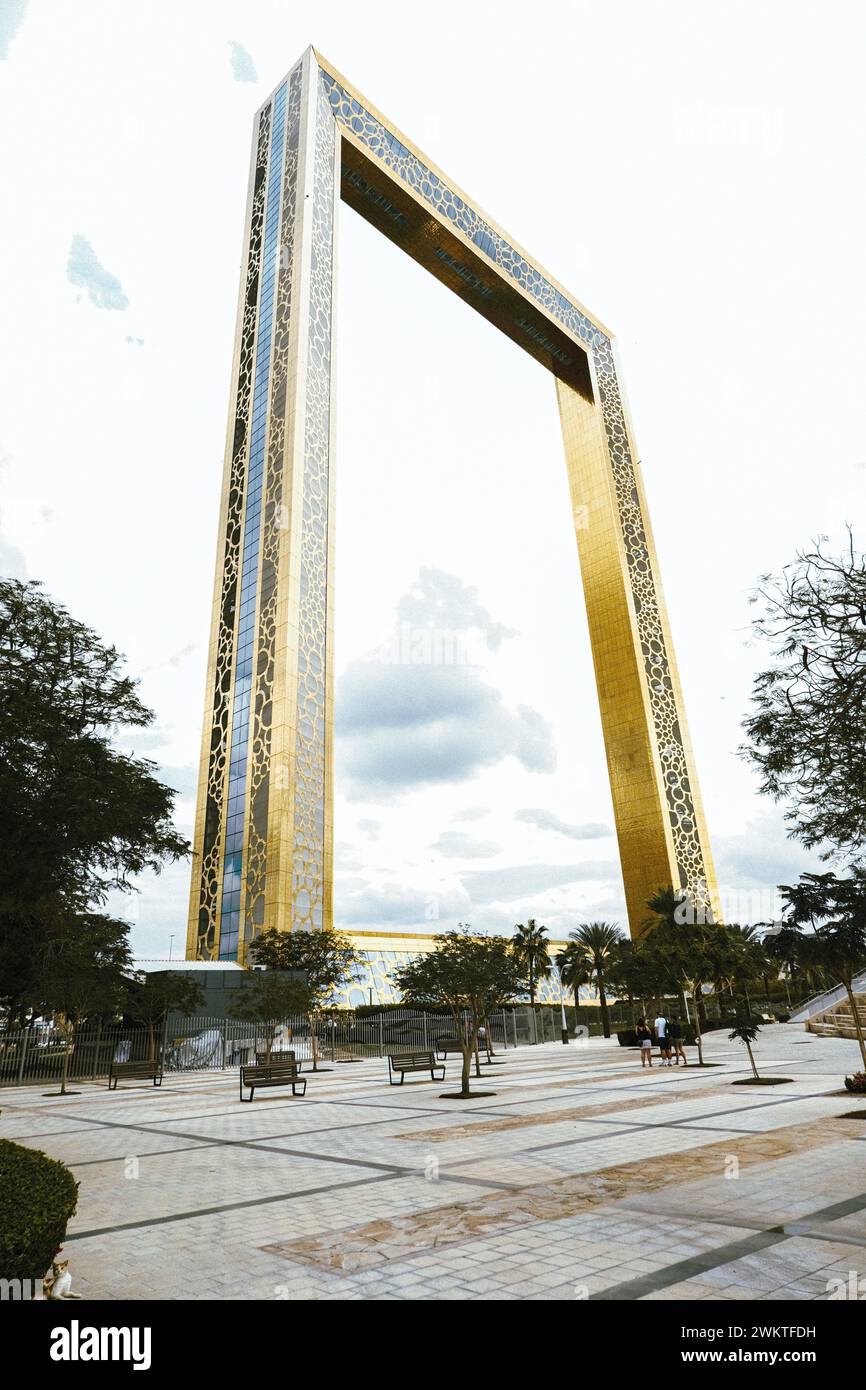 The Frame building in Dubai Stock Photo - Alamy