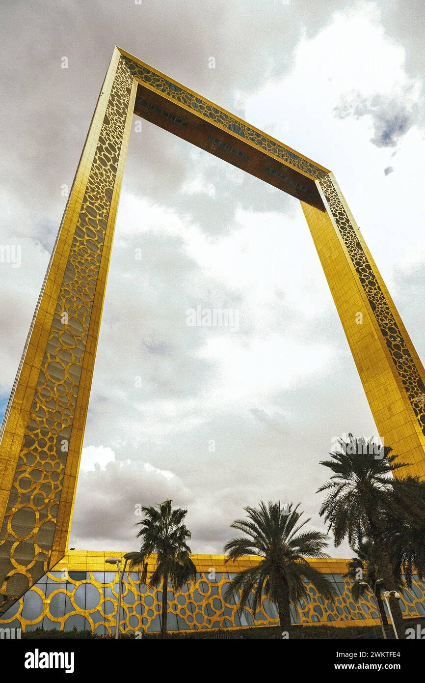 The Frame building in Dubai Stock Photo - Alamy