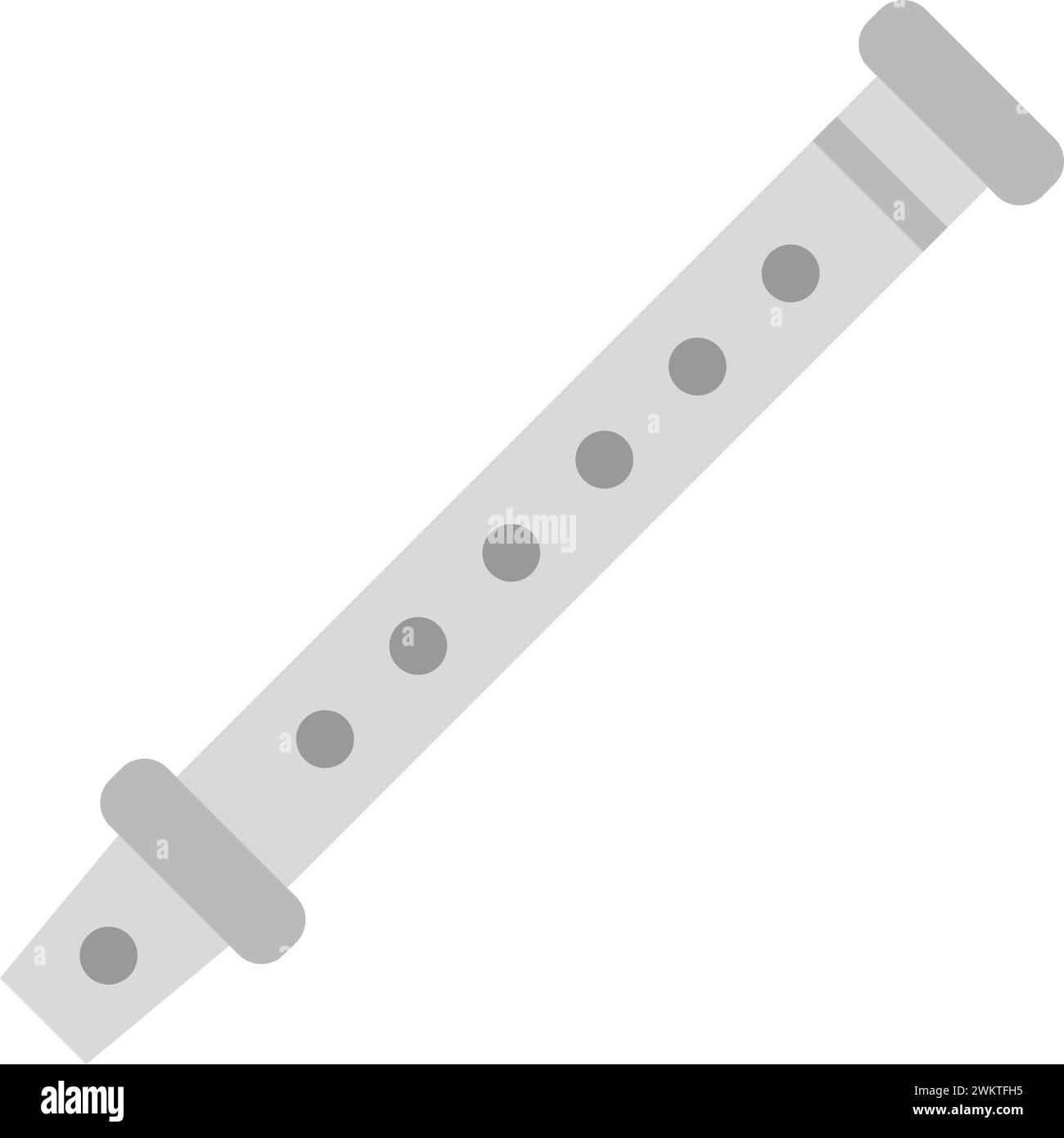 Flute icon vector image Stock Vector Image & Art - Alamy