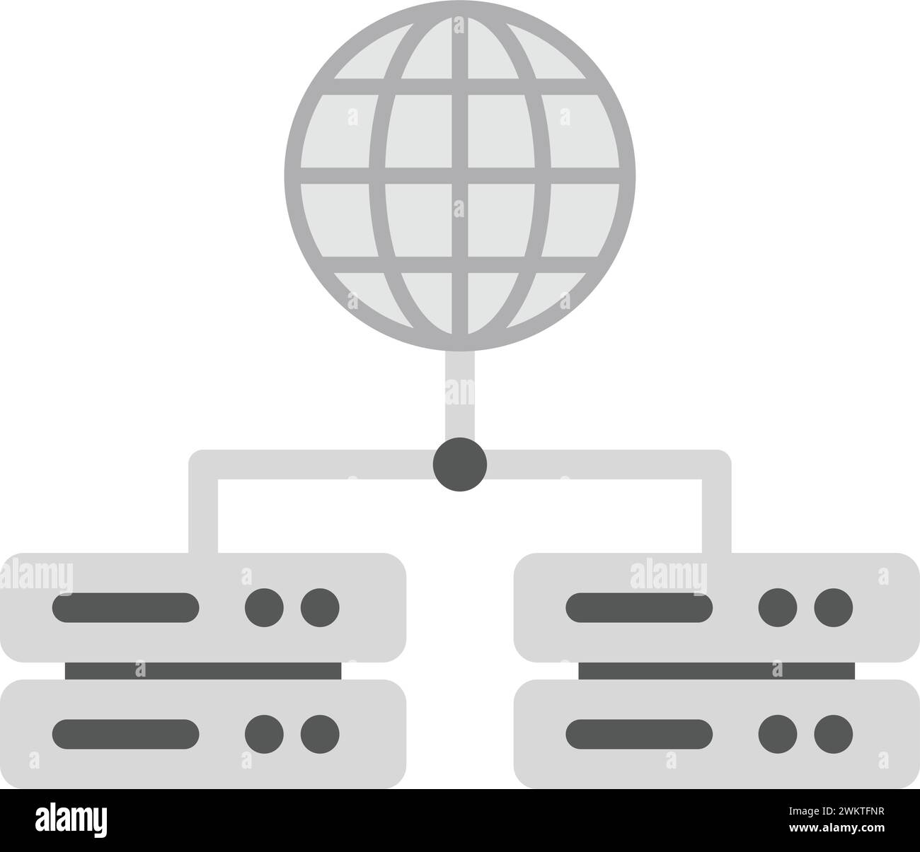Global Servers icon vector image Stock Vector Image & Art - Alamy