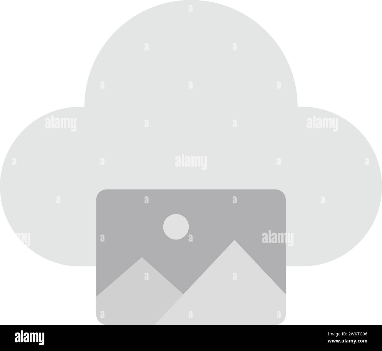 Images on cloud icon hi-res stock photography and images - Alamy