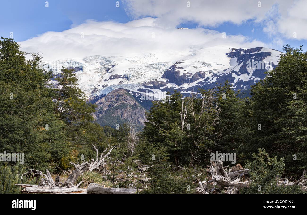 landscape view of Bariloche in the summer, Argentina, South America ...