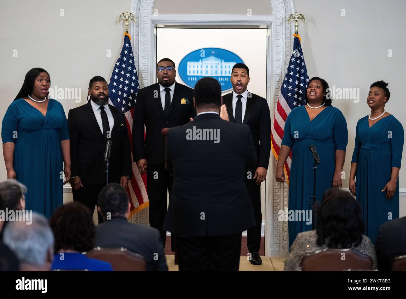 UNITED STATES - FEBRUARY 13: Roderick Giles & Grace perform at an event ...