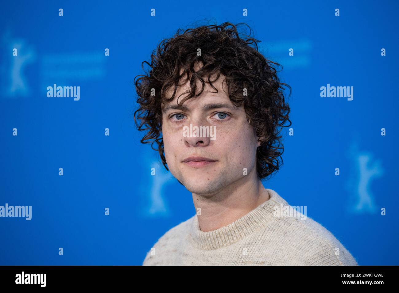 Berlin, Germany. 22nd Feb, 2024. Douglas Smith, actor, takes part in the photocall of the film ...