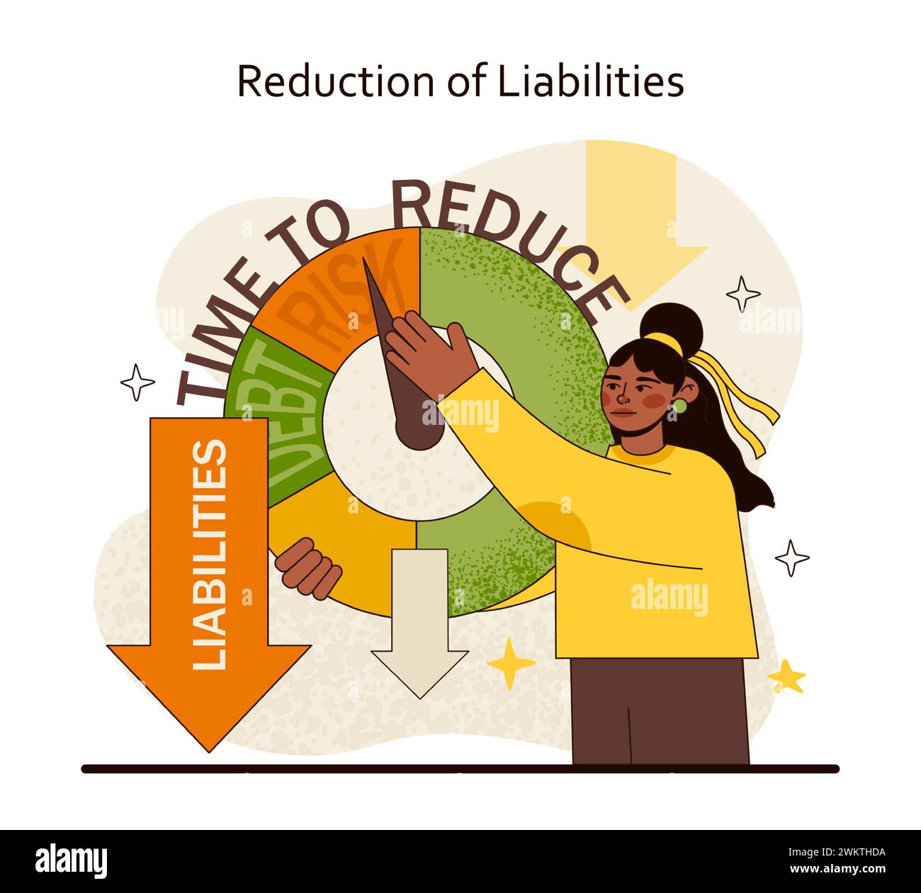 Liability Reduction Concept Decisive Steps Towards Minimizing Debts And Financial Risks