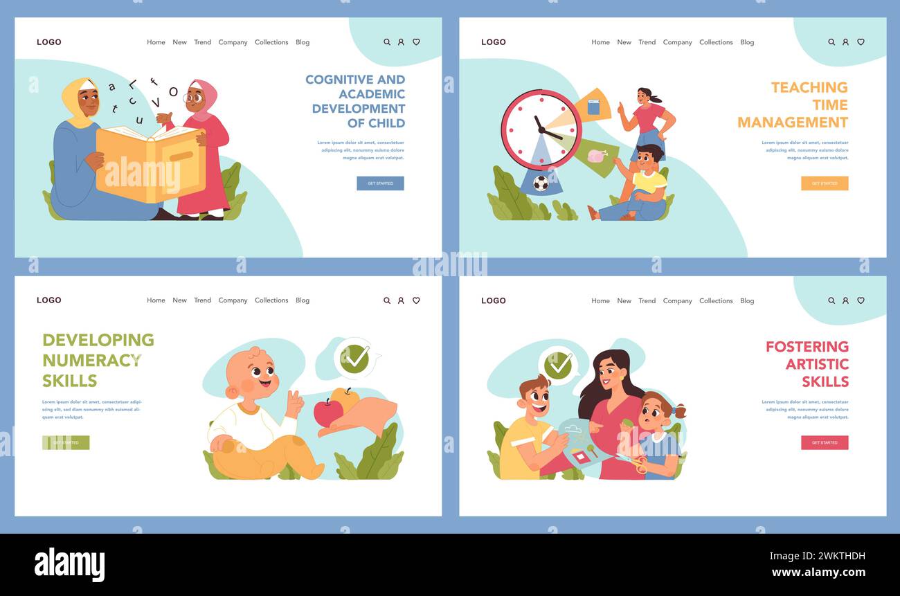 Early education with numeracy skill development, time management and ...