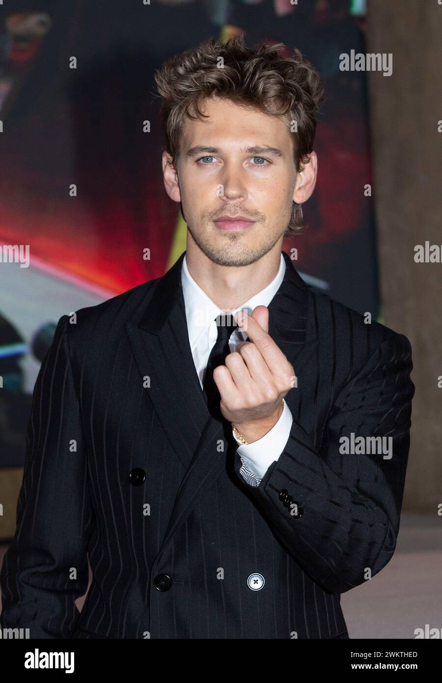 Seoul, South Korea. 22nd Feb, 2024. Actor Austin Butler, attend the red ...