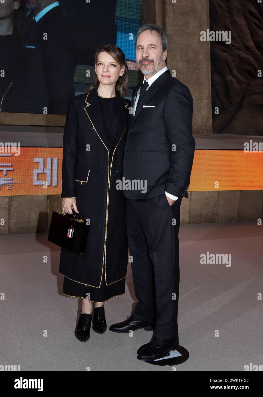 Seoul, South Korea. 22nd Feb, 2024. (L to R) Director Denis Villeneuve ...