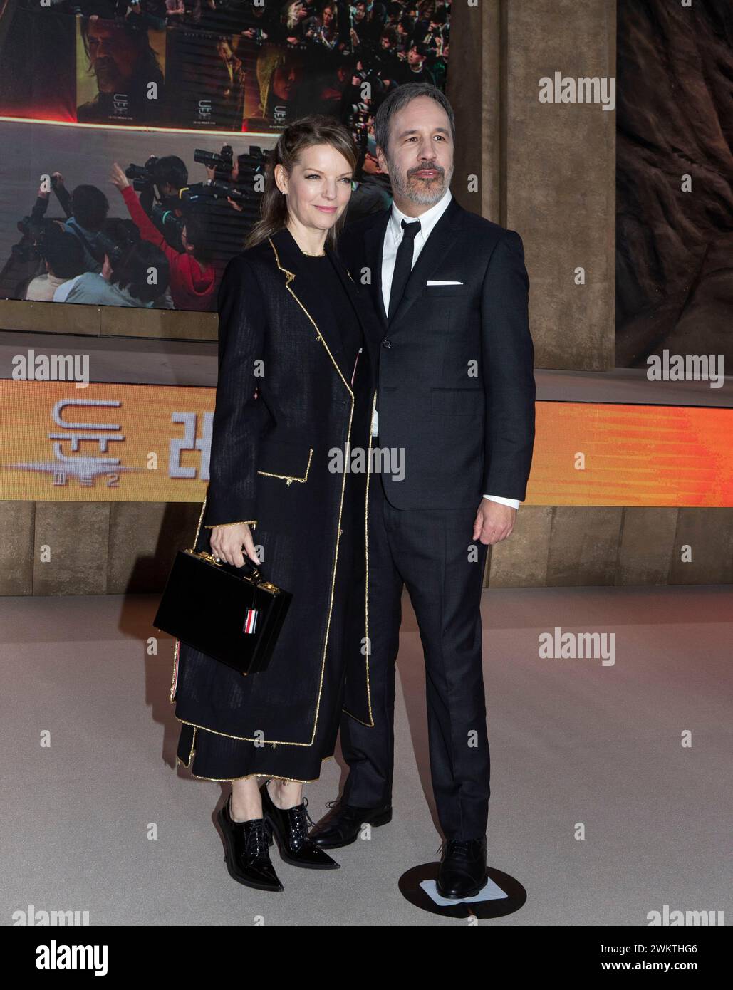 Seoul, South Korea. 22nd Feb, 2024. (L to R) Director Denis Villeneuve ...