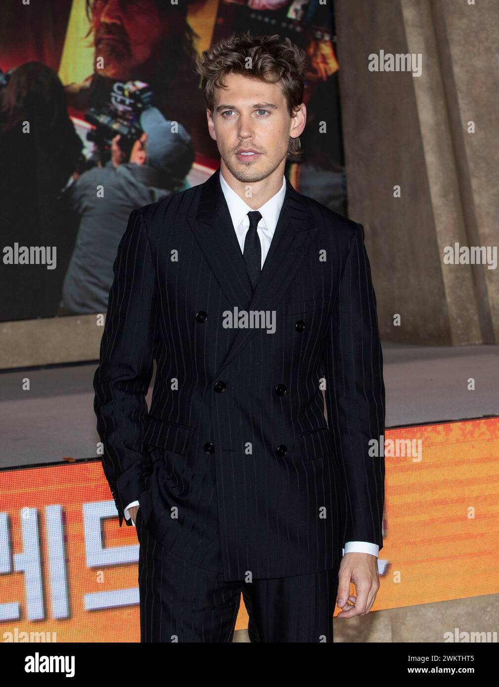Seoul, South Korea. 22nd Feb, 2024. Actor Austin Butler, attend the red ...