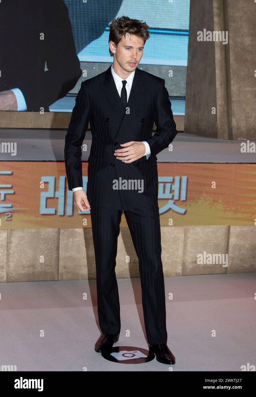 Seoul, South Korea. 22nd Feb, 2024. Actor Austin Butler, attend the red ...