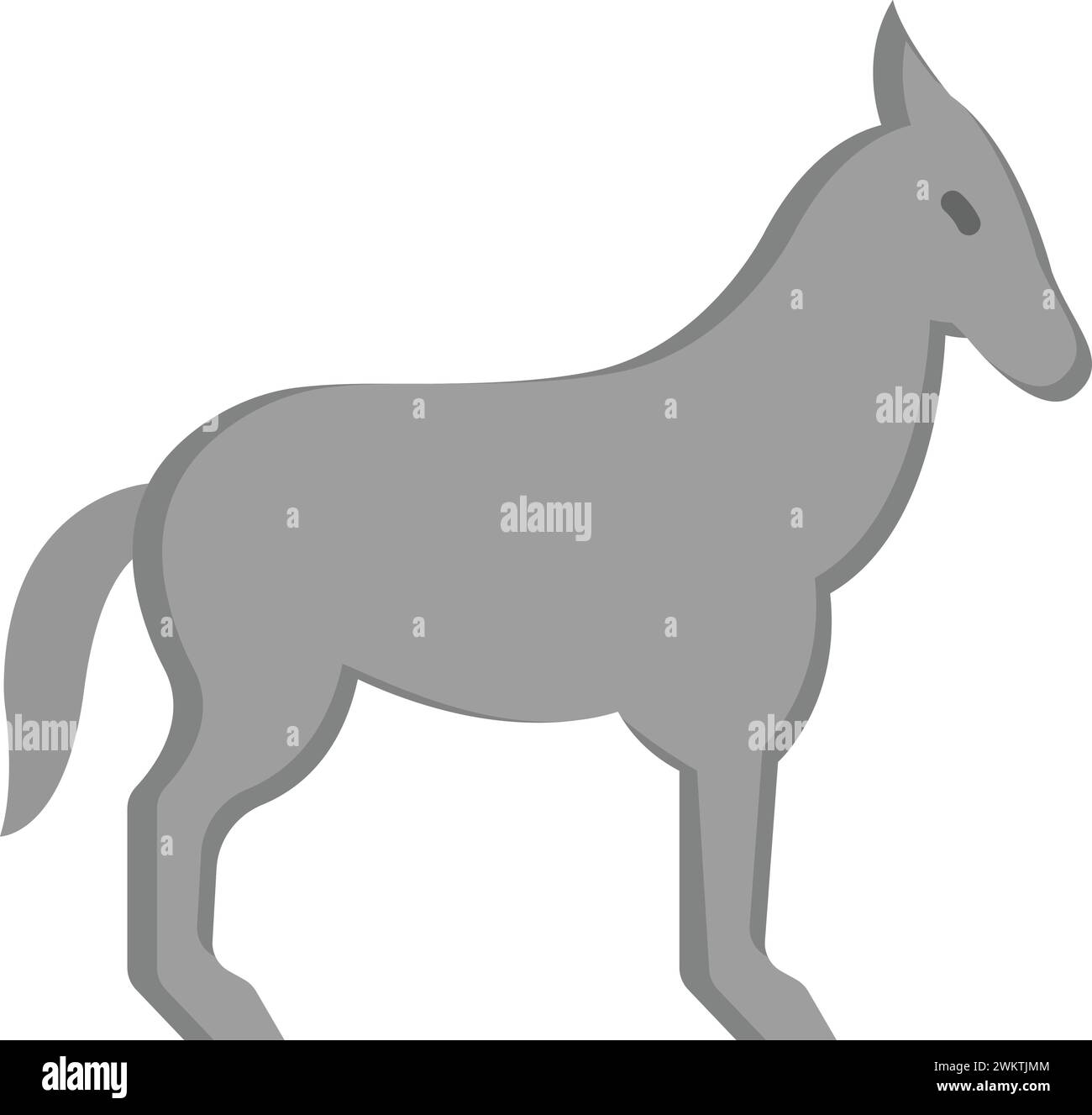 Horse icon vector image Stock Vector Image & Art - Alamy