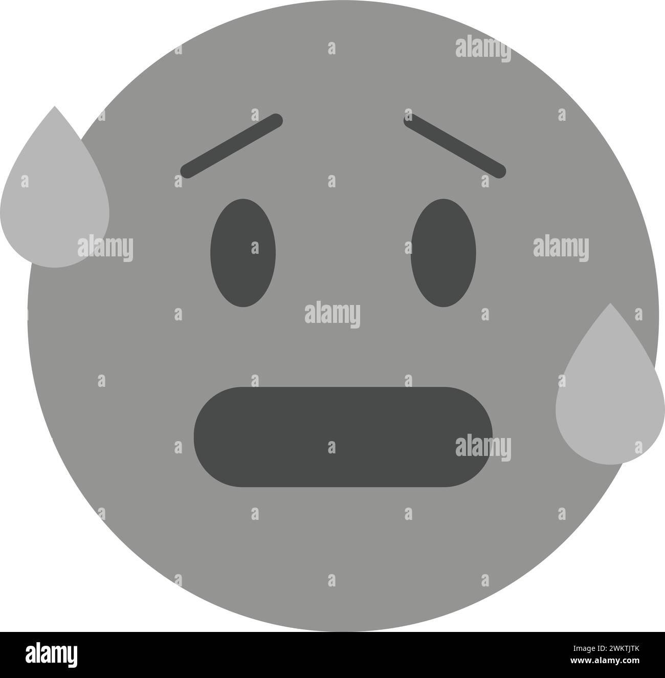 Hot Face icon vector image Stock Vector Image & Art - Alamy