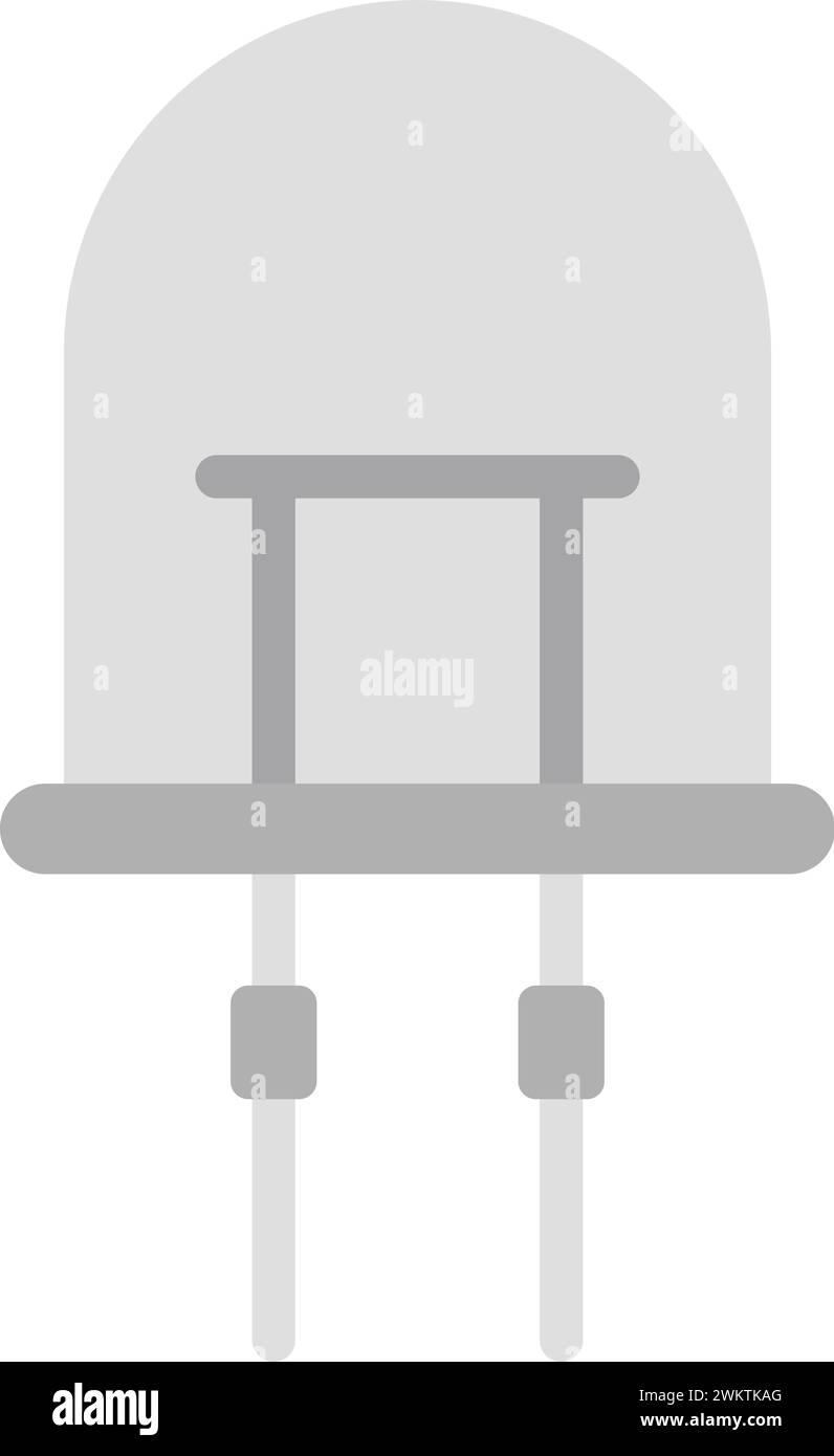 Light Emitting Diode icon vector image Stock Vector Image & Art - Alamy