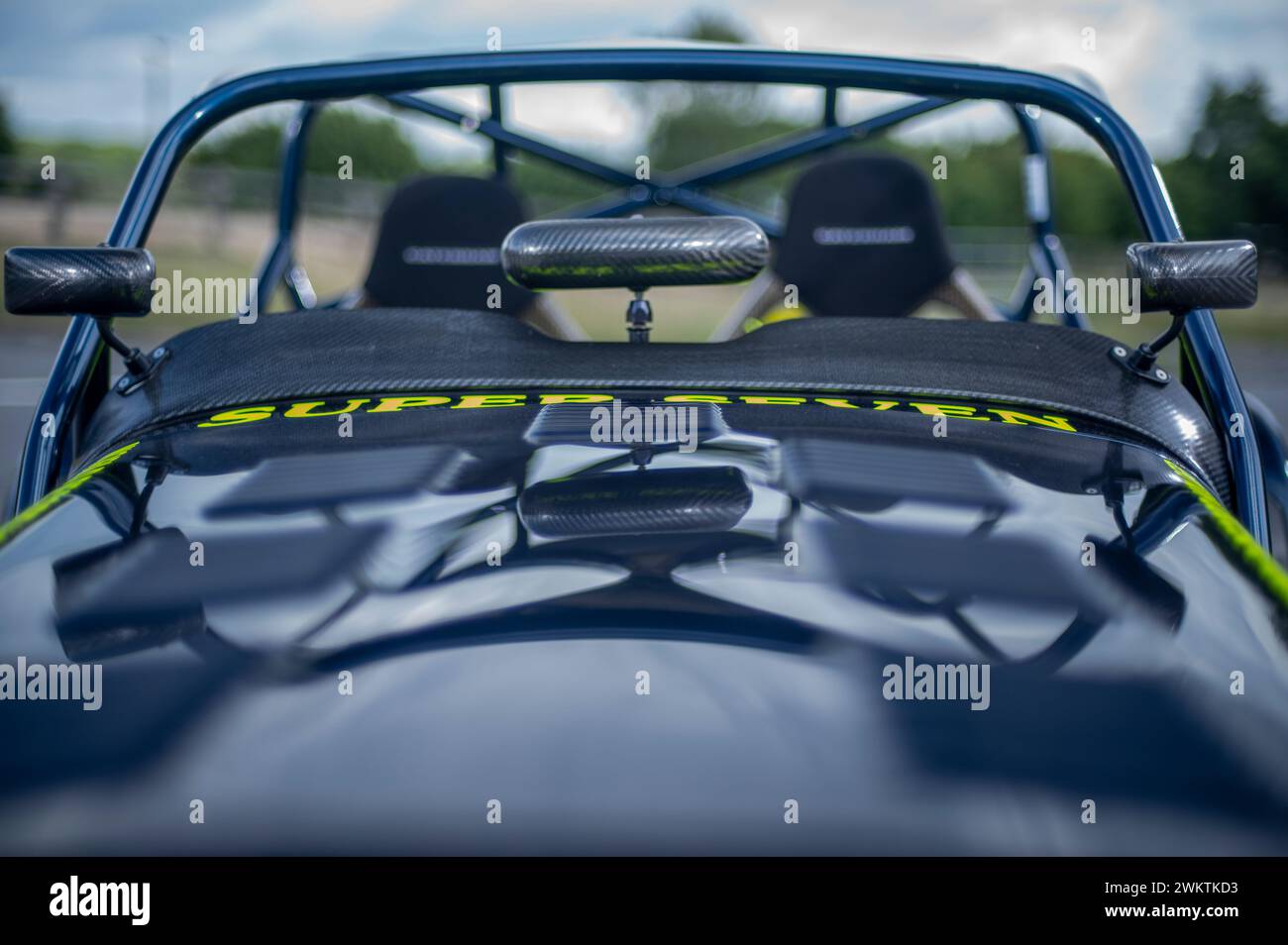 Caterham Super Seven open sports car Stock Photo - Alamy