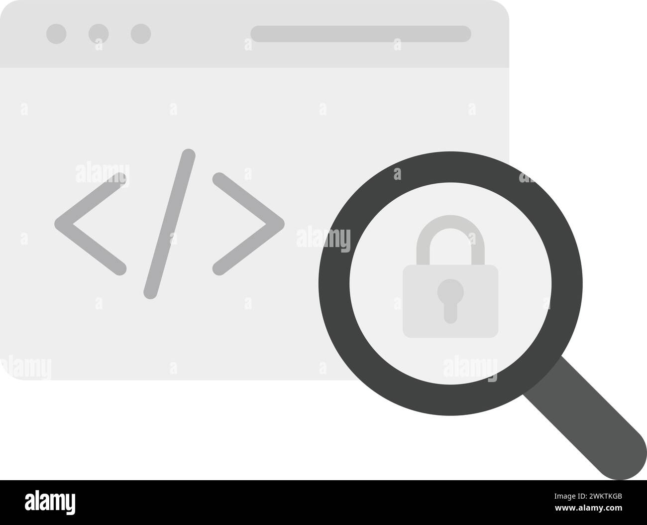 Insecure code Stock Vector Images - Alamy