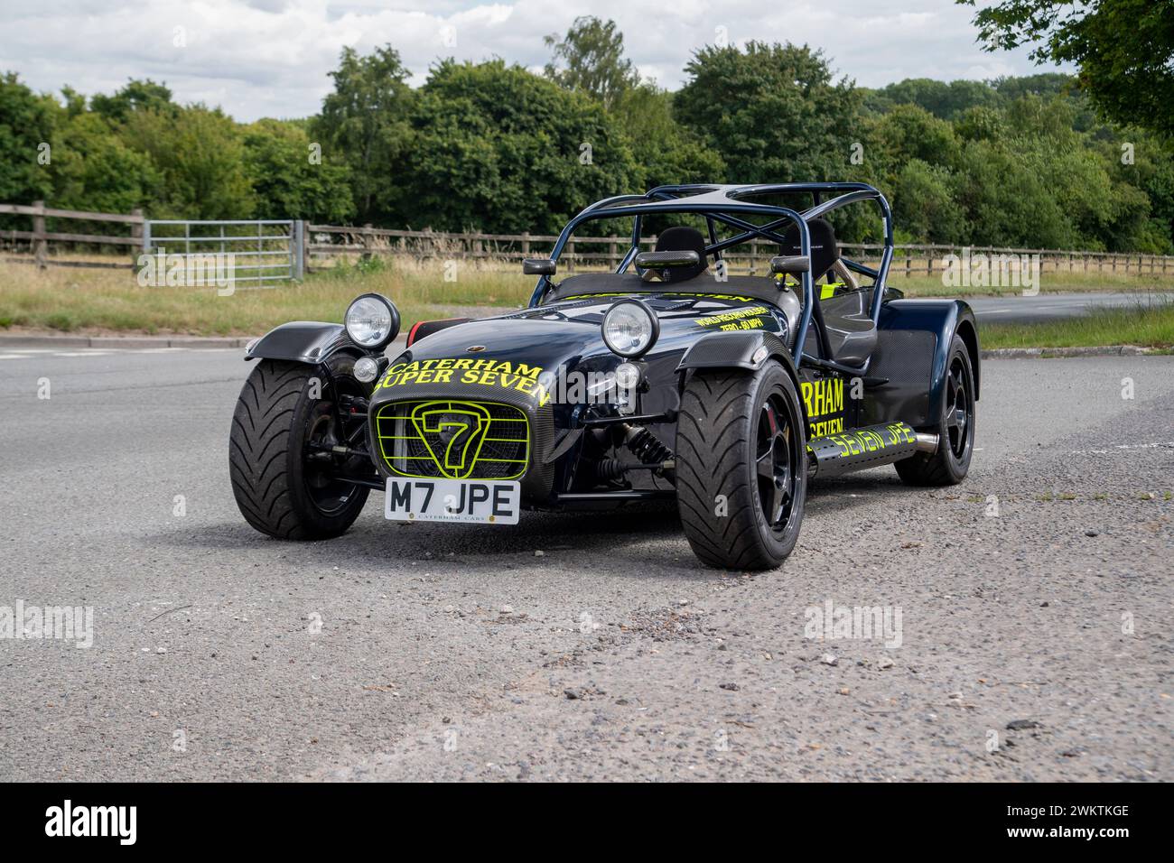 Caterham Super Seven open sports car Stock Photo - Alamy