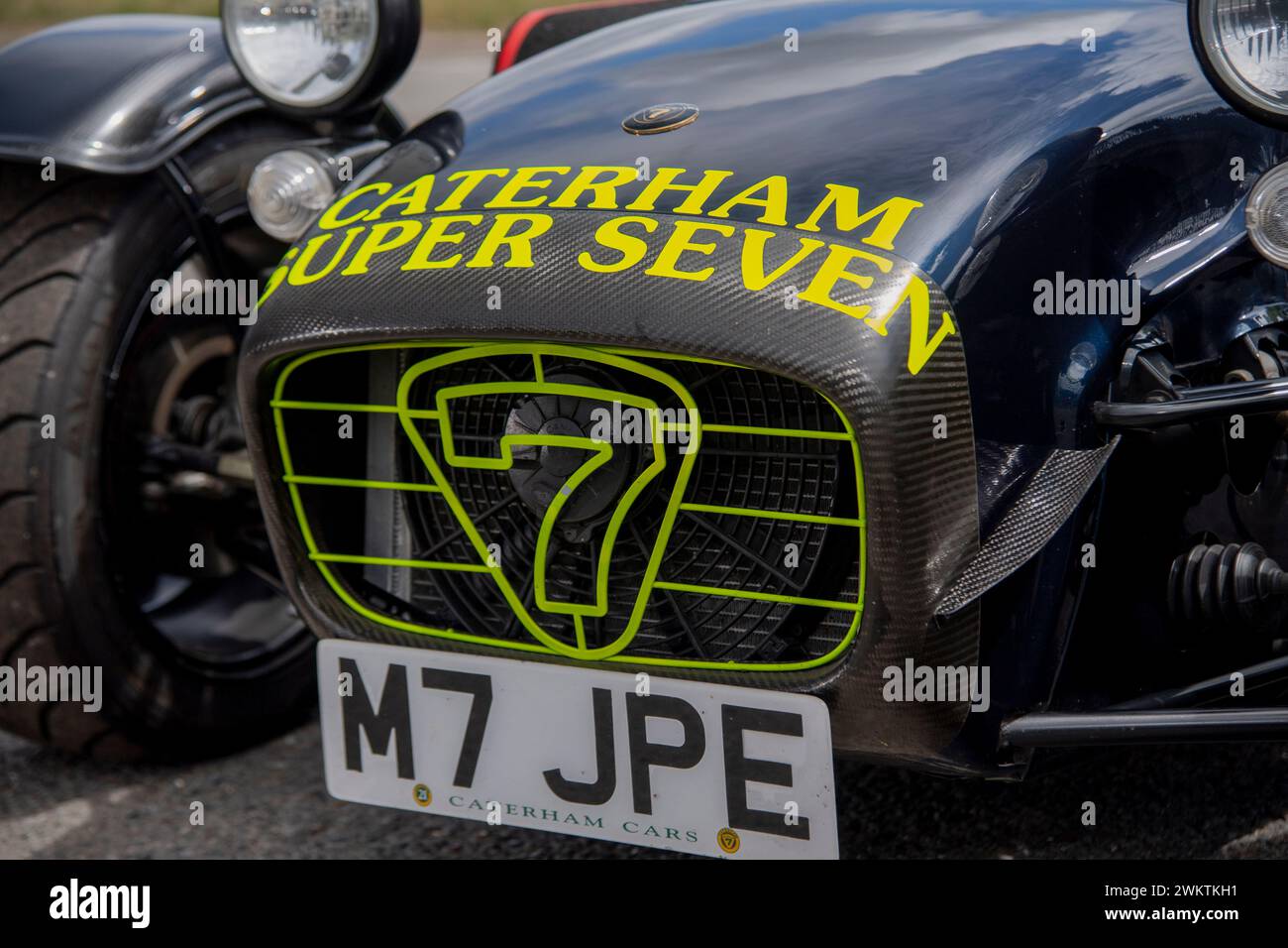 Caterham Super Seven open sports car Stock Photo - Alamy