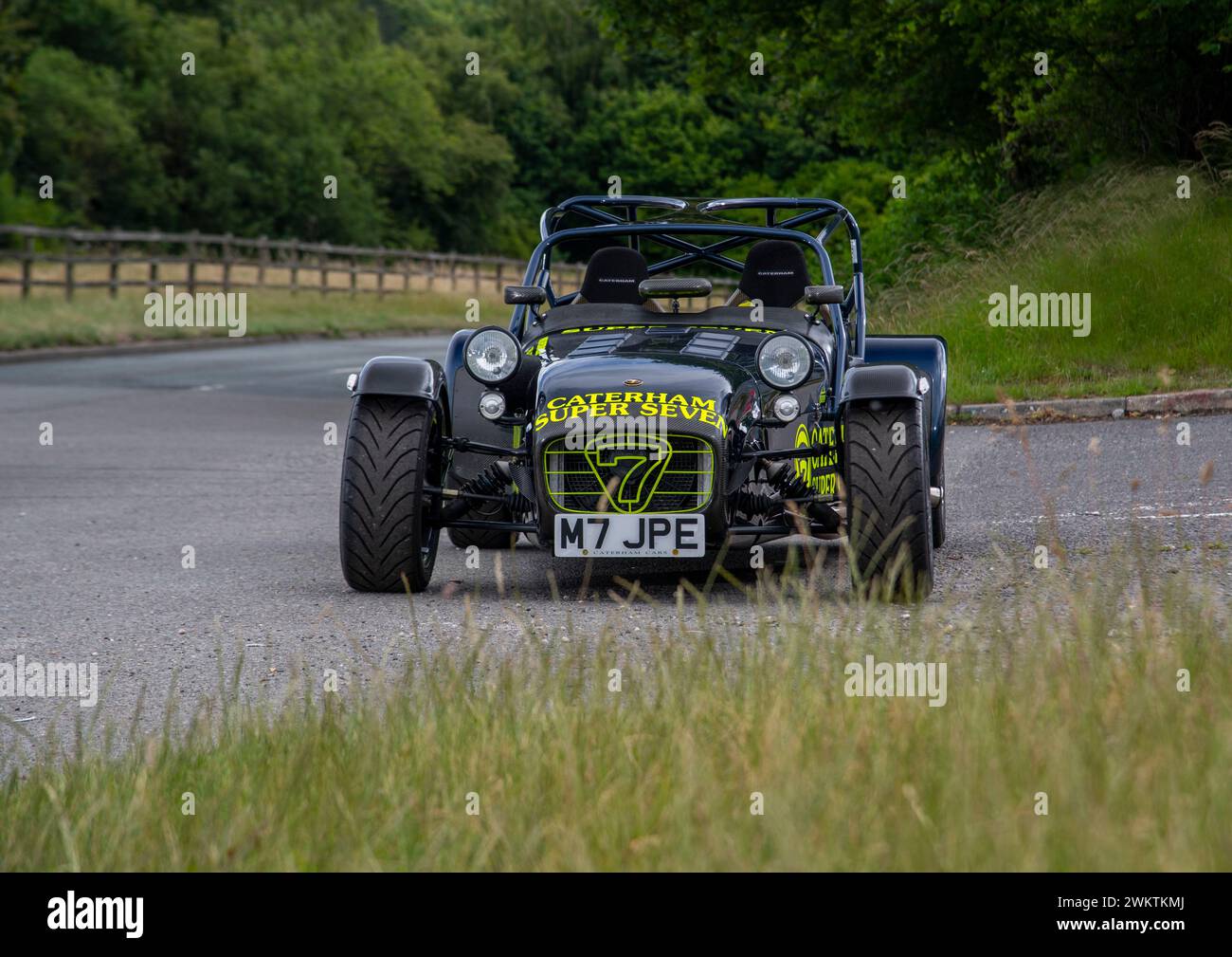 Caterham Super Seven open sports car Stock Photo - Alamy