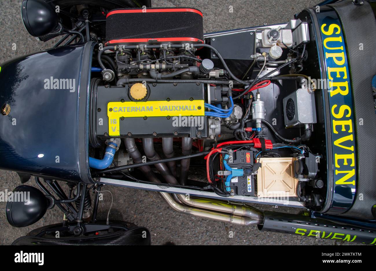Caterham Super Seven open sports car Stock Photo - Alamy