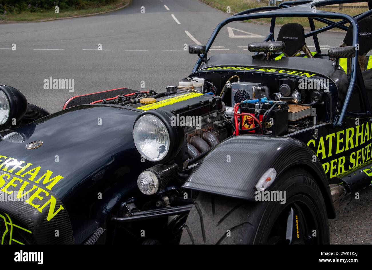 Caterham Super Seven open sports car Stock Photo - Alamy