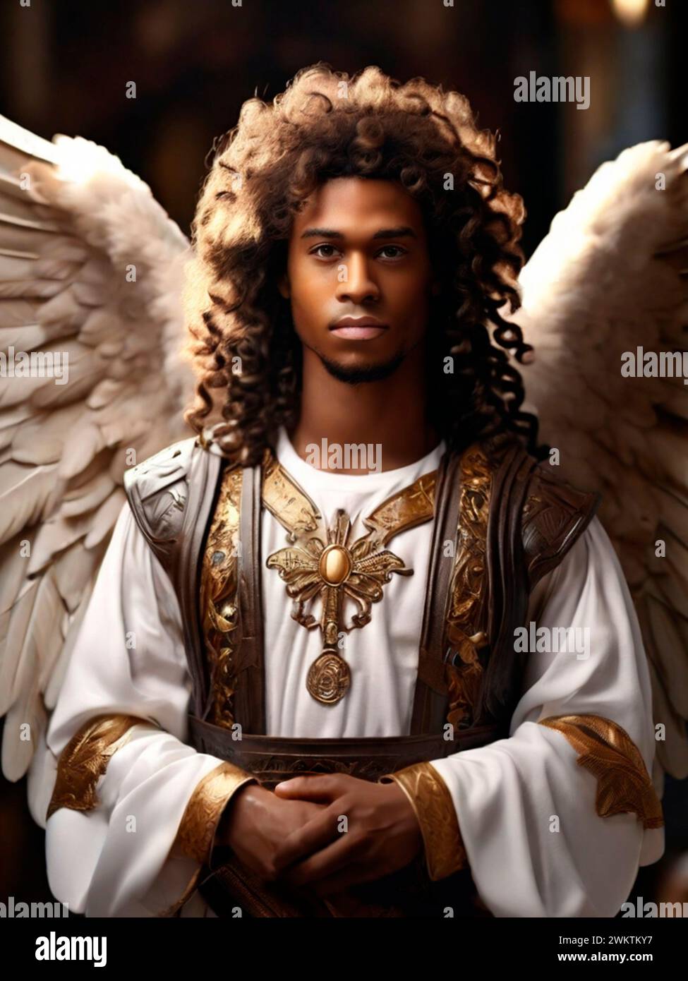 African american angel hi-res stock photography and images - Alamy