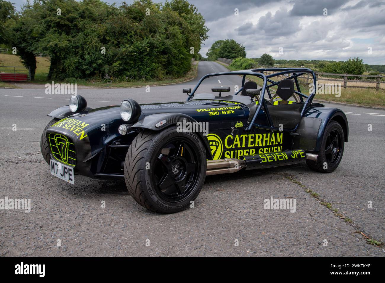 Caterham Super Seven open sports car Stock Photo - Alamy