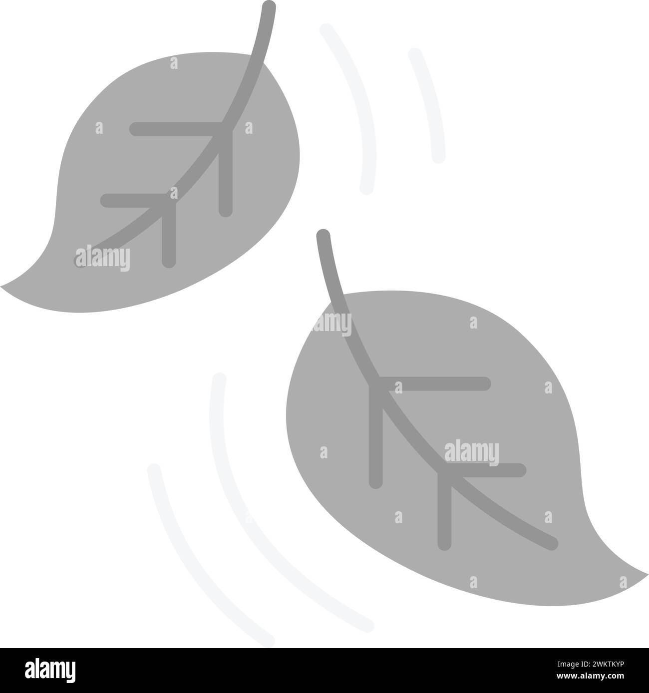 Fluttering leaves Cut Out Stock Images & Pictures - Alamy