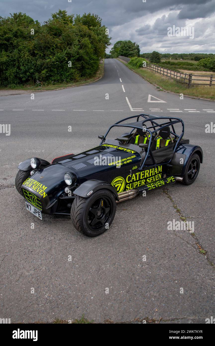 Caterham Super Seven open sports car Stock Photo - Alamy