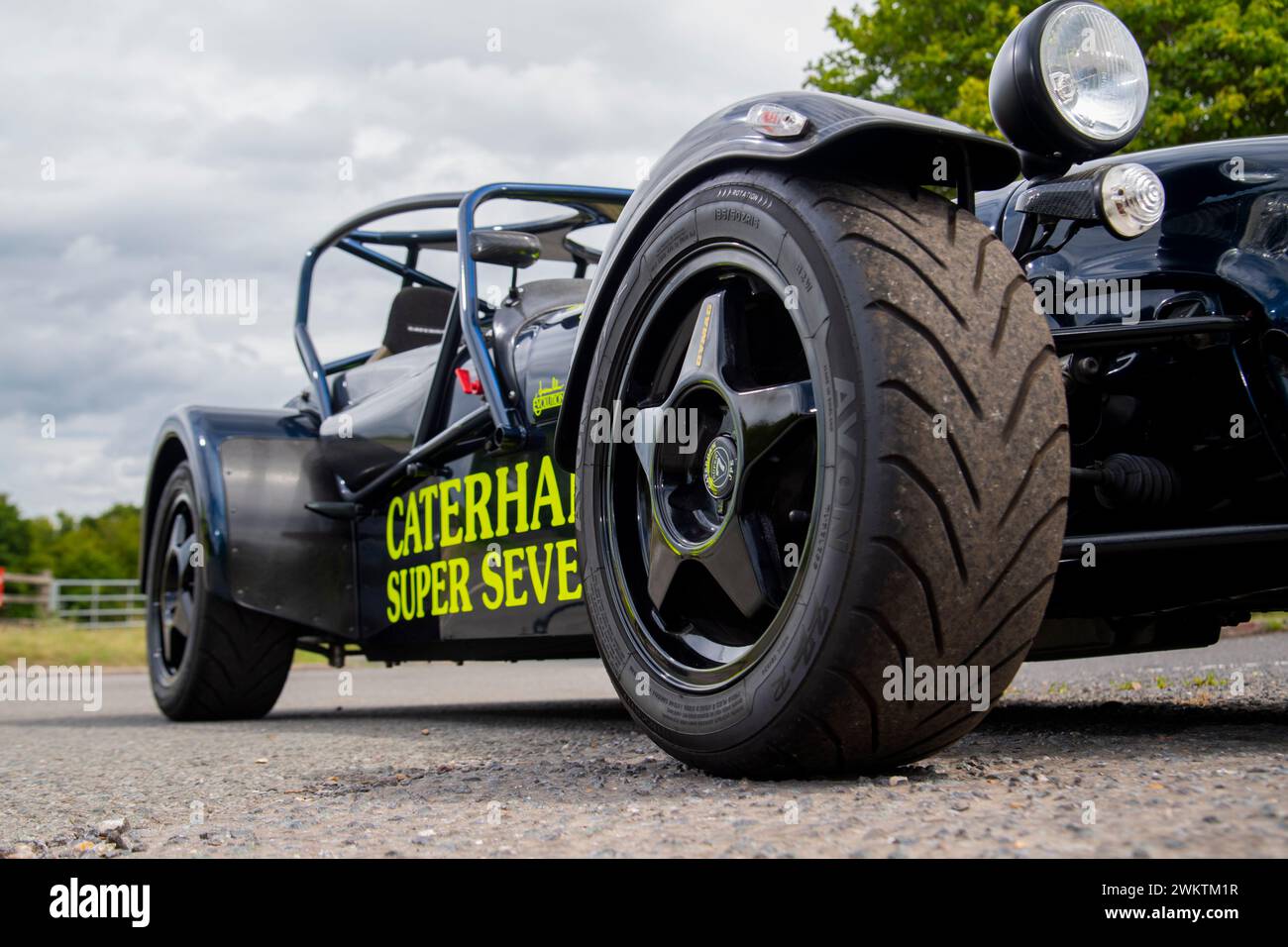 Caterham Super Seven open sports car Stock Photo - Alamy