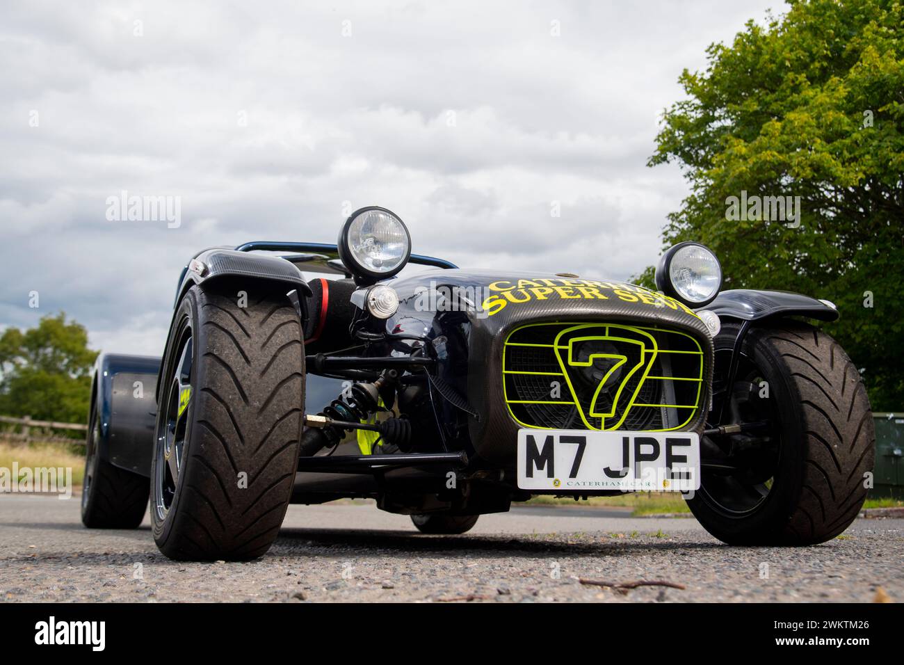 Caterham Super Seven open sports car Stock Photo - Alamy