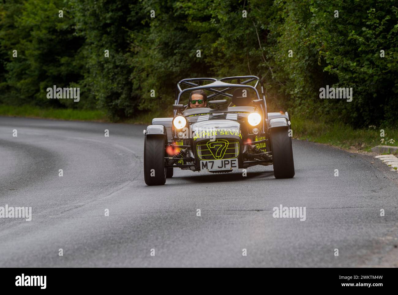 Caterham Super Seven open sports car Stock Photo - Alamy