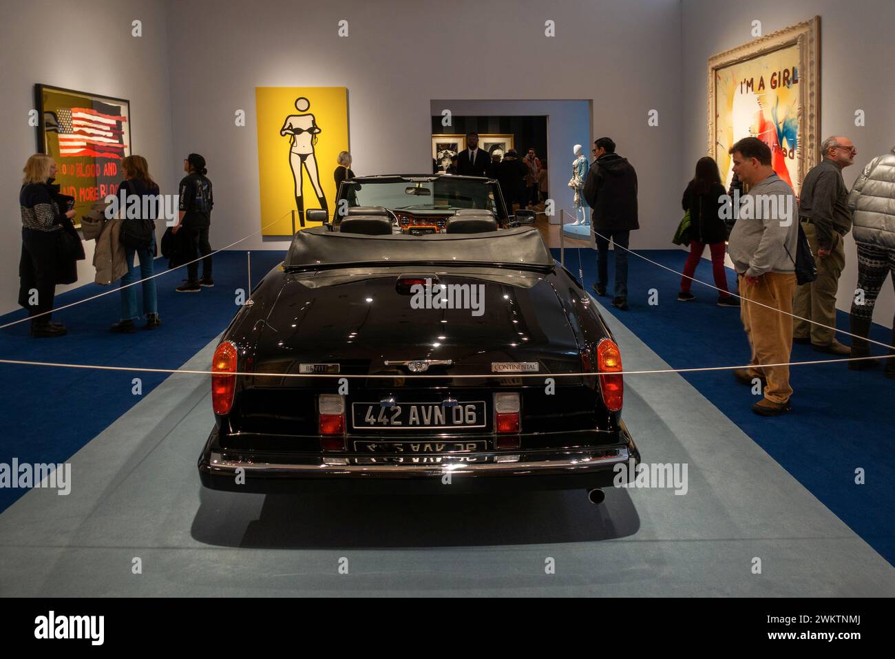 Sir Elton John collection auction at Christies in Manhattan NYC Stock ...