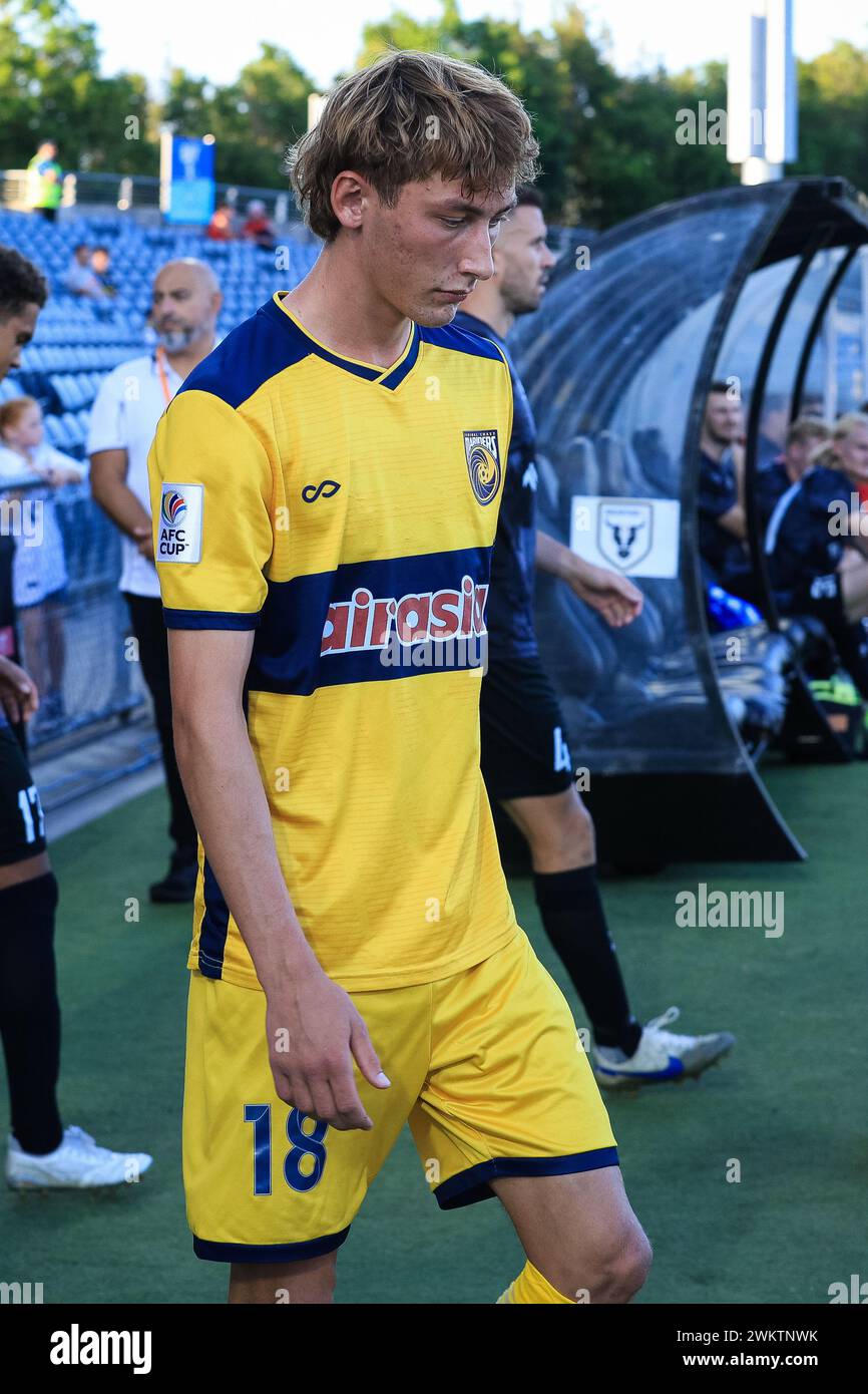 22nd February 2024; Campbelltown Stadium, Sydney, NSW, Australia: AFC ...