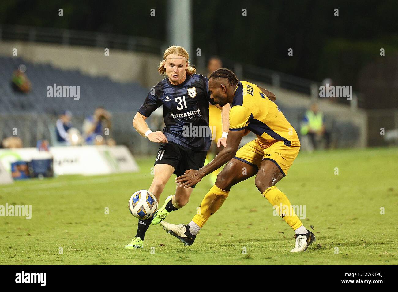 22nd February 2024; Campbelltown Stadium, Sydney, NSW, Australia: AFC ...