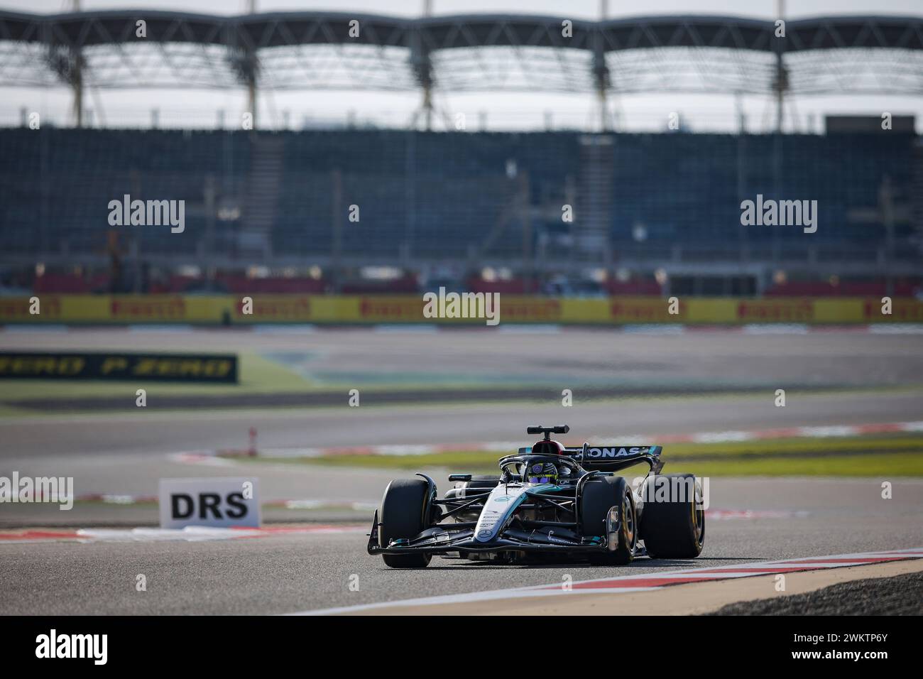 Sakhir, Bahrain. 22nd Feb, 2024. 44 HAMILTON Lewis (gbr), Mercedes AMG ...