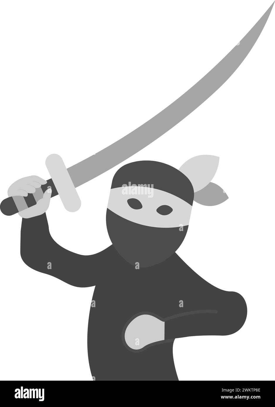 Kenjutsu icon vector image Stock Vector Image & Art - Alamy