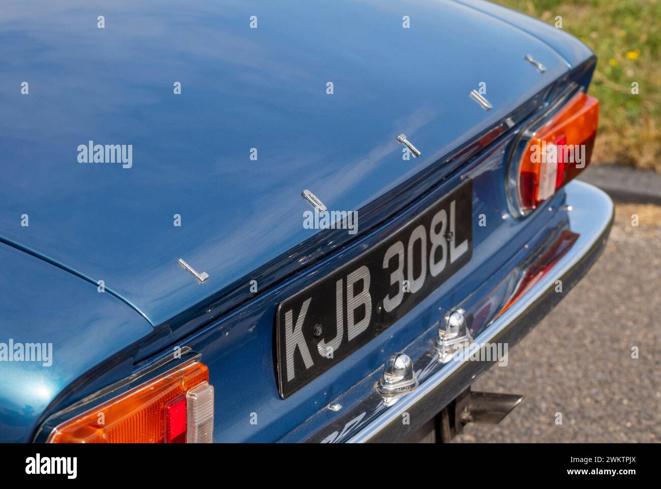 1973 Lotus Elan +2 classic British sports car Stock Photo - Alamy