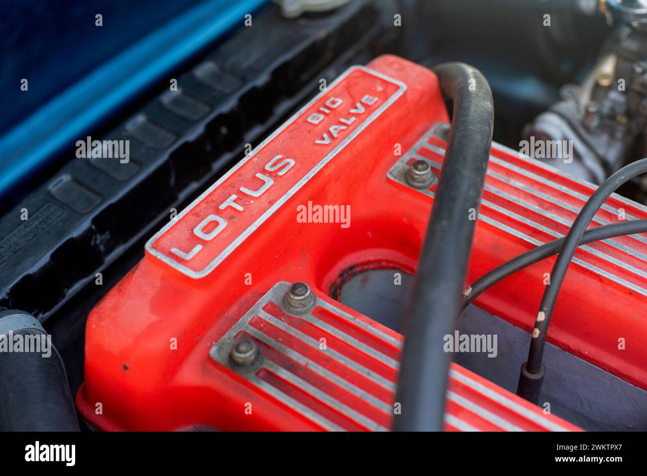 1973 Lotus Elan +2 classic British sports car Stock Photo - Alamy