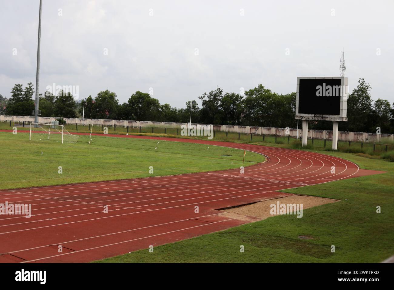 General views of Bo Stadium in Bo, Sierra Leone, Africa Stock Photo - Alamy