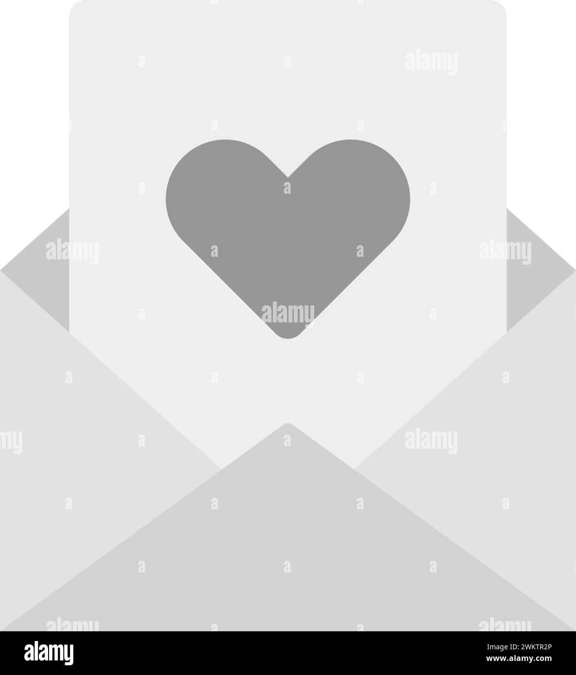 Love Letter icon vector image Stock Vector Image & Art - Alamy