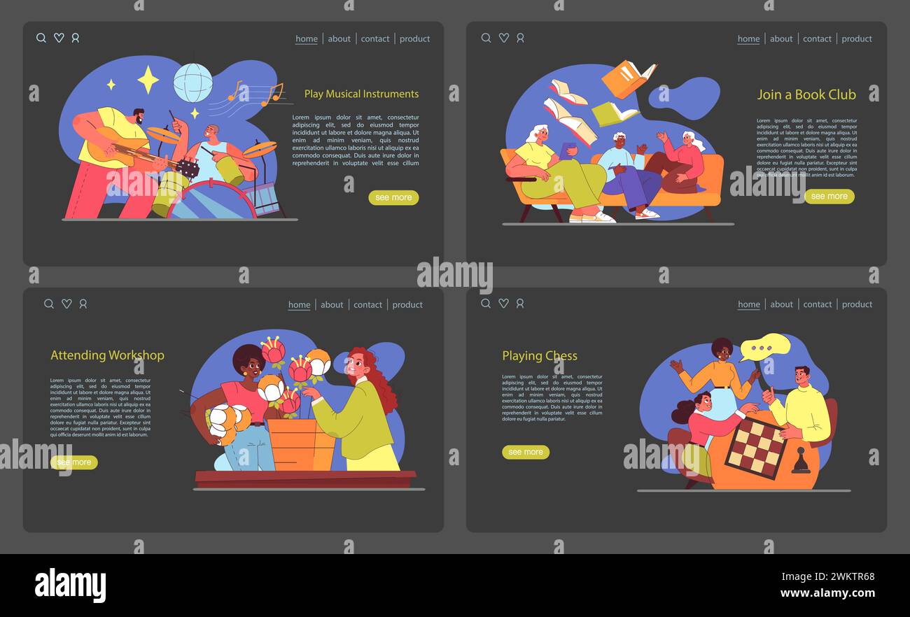 Friends engage in vibrant music sessions, lively book discussions ...