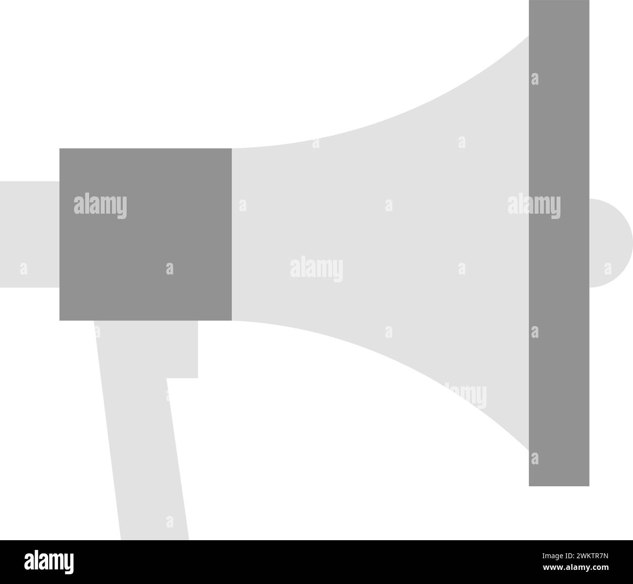 Megaphone icon vector image Stock Vector Image & Art - Alamy