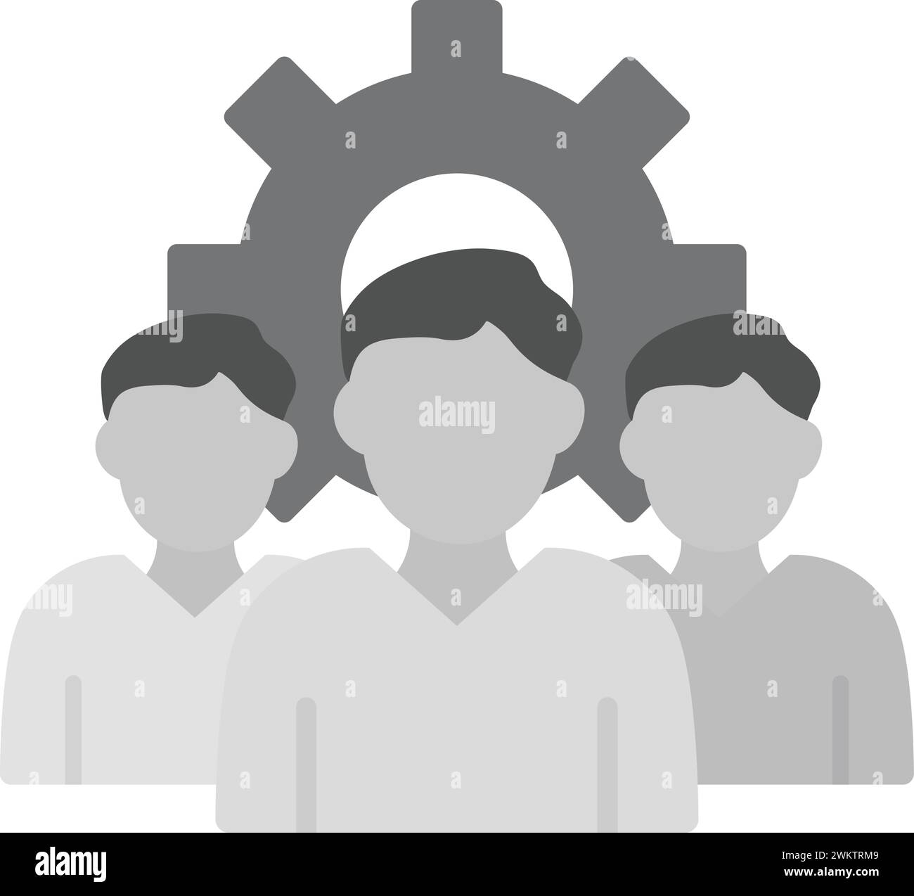 Management Team icon vector image Stock Vector Image & Art - Alamy