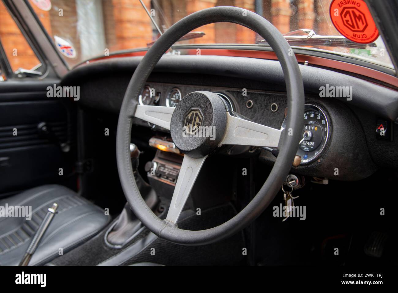 MG Midget classic British open top sports car Stock Photo - Alamy